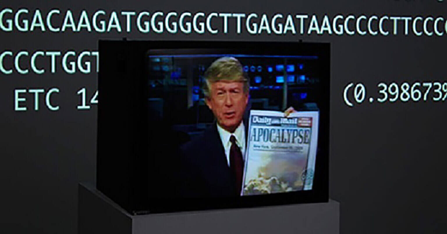 ‘Poetry machine’ artwork exploring the Human Genome Project comes home